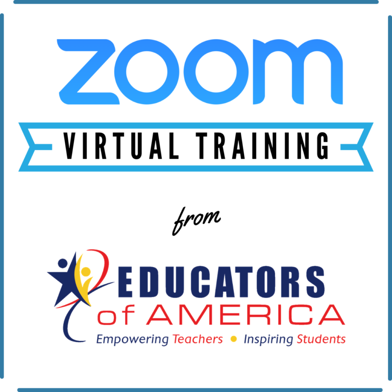 Zoom for Education Individual Virtual Training Webinars | Education ...